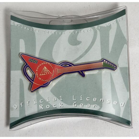 Accessories | Vtg 1995 Rock And Roll Hall Of Fame Pin Pinback Limited ...